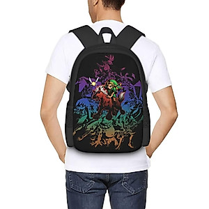 Game Theme Backpack Skyward Sword Backpack Casual Travel Backpack Fashion Laptop Backpack Adventure Game Backpack Casual Daypack Unisex Adventure Game Fan Gift