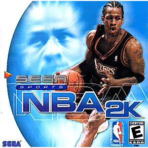 NBA 2K Dreamcast Instruction Booklet (Sega Dreamcast Manual ONLY - NO GAME) Pamphlet - NO GAME INCLUDED