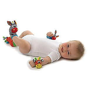 Playgro Baby Toy Jungle Friends Gift Pack 0182436107 for baby infant toddler children is Encouraging Imagination with STEM/STEAM for a bright future - Great Start for A World of Learning