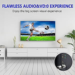 RG6 Coaxial Cable 50 Feet Indoor/Outdoor Direct Burial Coax Cable,Quad Shielded 3 GHZ 75 Ohm F81 / RF Waterproof in-Wall with Rubber Boot,Digital TV Aerial Broadband Internet Satellite Cable +25 Ties