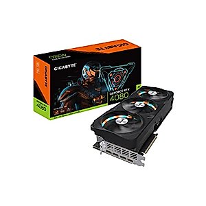 Gigabyte GeForce RTX 4080 Gaming OC 16G Graphics Card, 3X WINDFORCE Fans, 16GB 256-bit GDDR6X, GV-N4080GAMING OC-16GD Video Card