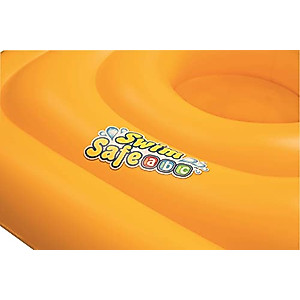 Bestway Swim Safe Swim Seat, Yellow, 1-2 Years, Square