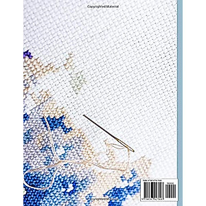 Cross Stitch: Cross Stitch 14 Count Graph Paper Notebook, Journal , Create Your own Embroidery Pattern Design.