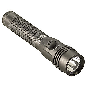 Streamlight 74620 Strion DS HL 700-Lumen Rechargeable Flashlight with 120-Volt/100-Volt AC Charger, Grip Ring, Black