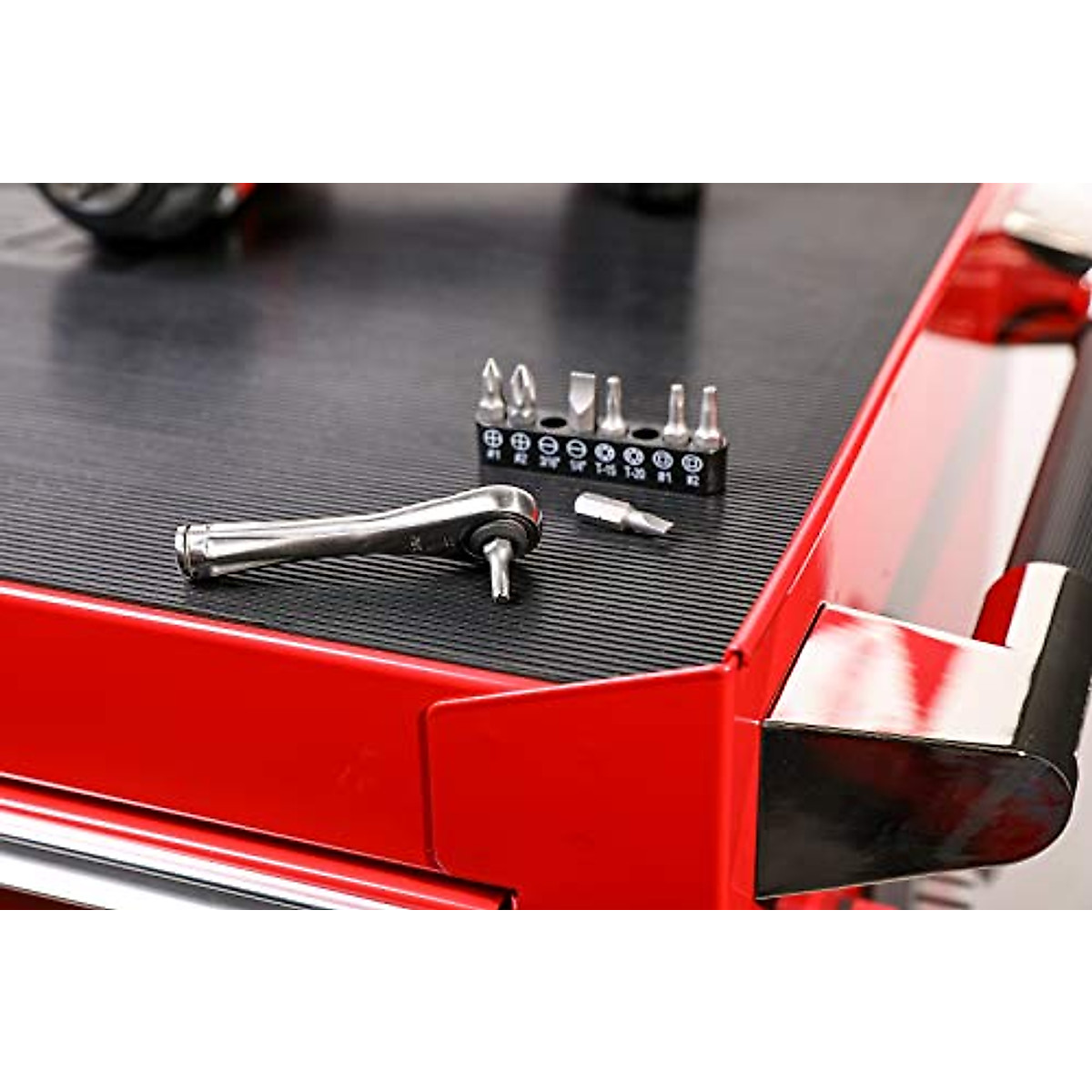 ARES 70040-1/4-Inch Drive Close Quarter Micro Bit Ratchet | Mini Screwdriver with High Torque 72-Tooth Gearhead - 5 Degree Sweep - Spring Loaded Detent Ball Bit Holder