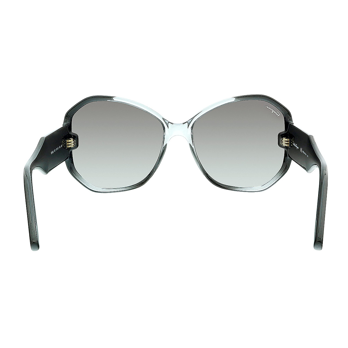 Salvatore Ferragamo Geometric Sunglasses SF942S 007 Gray Gradient 61mm 942