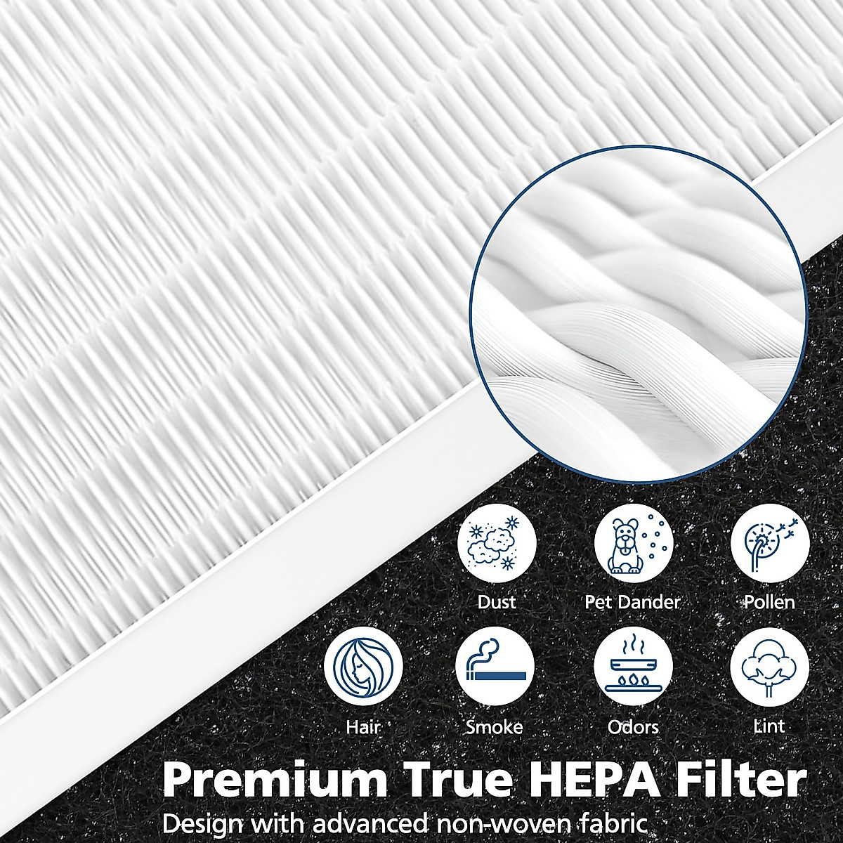 9 Pack HPA300 HEPA Filter Replacement R for Honeywell HPA300 HPA200 HPA100 and HPA090 Series and HPA5300, HPA300VP, HPA304 HPA3300, HPA5300. Replace HRF-R3 Filter R (HRF-R3 & HRF-R2 & HRF-R1)