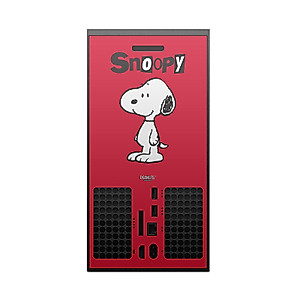 Head Case Designs Officially Licensed Peanuts Snoopy Character Graphics Vinyl Sticker Gaming Skin Decal Cover Compatible With Xbox Series X Console