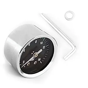 AlloverPower E61 Group Head Pressure Pump Gauge for Espresso Coffee Machine Brew