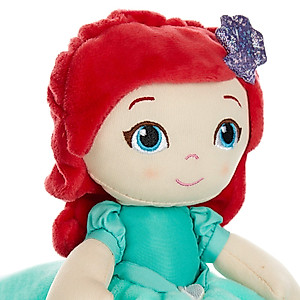 KIDS PREFERRED Disney Baby Ariel Plush Stuffed Animal Snuggler Lovey Security Blanket, Multicolor, Standard, (81126)