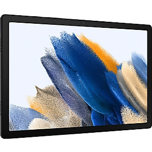 Samsung Galaxy Tab A8 10.5-inch (1920x1200) WiFi Only Tablet Bundle, Eight-Core Unisoc T618 Processor, Bluetooth, Front & Rear Camera, Smart Switch,Android 11 + Accessories (64GB, Gray) (Renewed)
