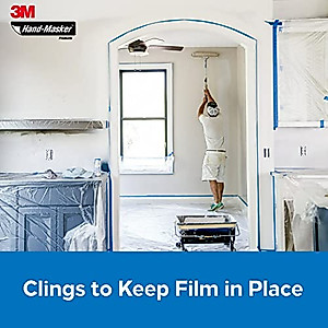 3M Hand masker Painters Plastic Plus MFB-12, 12 ft x 400 ft x .31 mil(3,65 m x 121 m x .00787 mm)