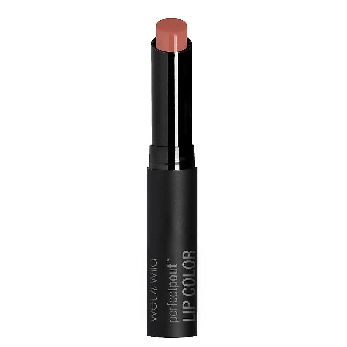 wet n wild Perfect Pout Lipstick, Orange Red Bare Your Soul, Vegan | Gluten-Free | Cruelty-Free | Lip Color