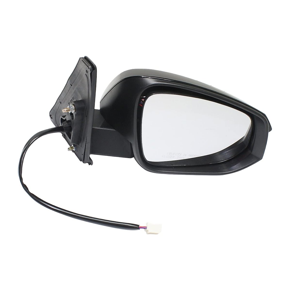 Kool Vue Passenger Side Power Heated Mirror for Toyota 4Runner 2014-2018 With Signal Light & Puddle Lamp Paintable