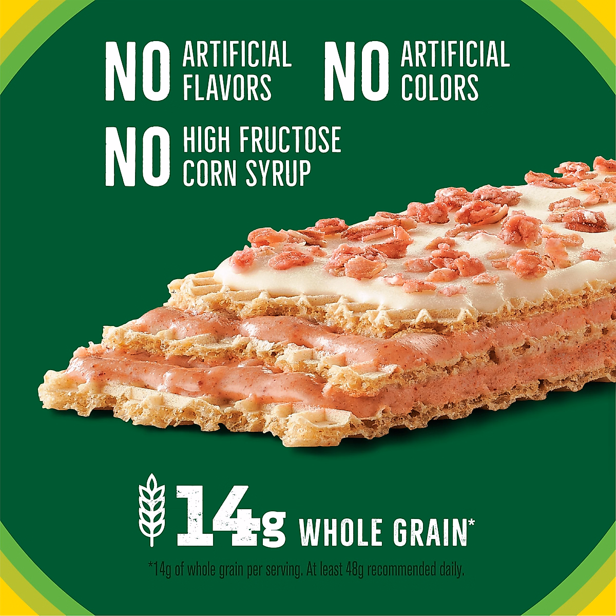 Nature Valley Strawberry Crispy Creamy Wafer Bars, Made With Whole Grain, 5 Bars, 6.5 oz Box