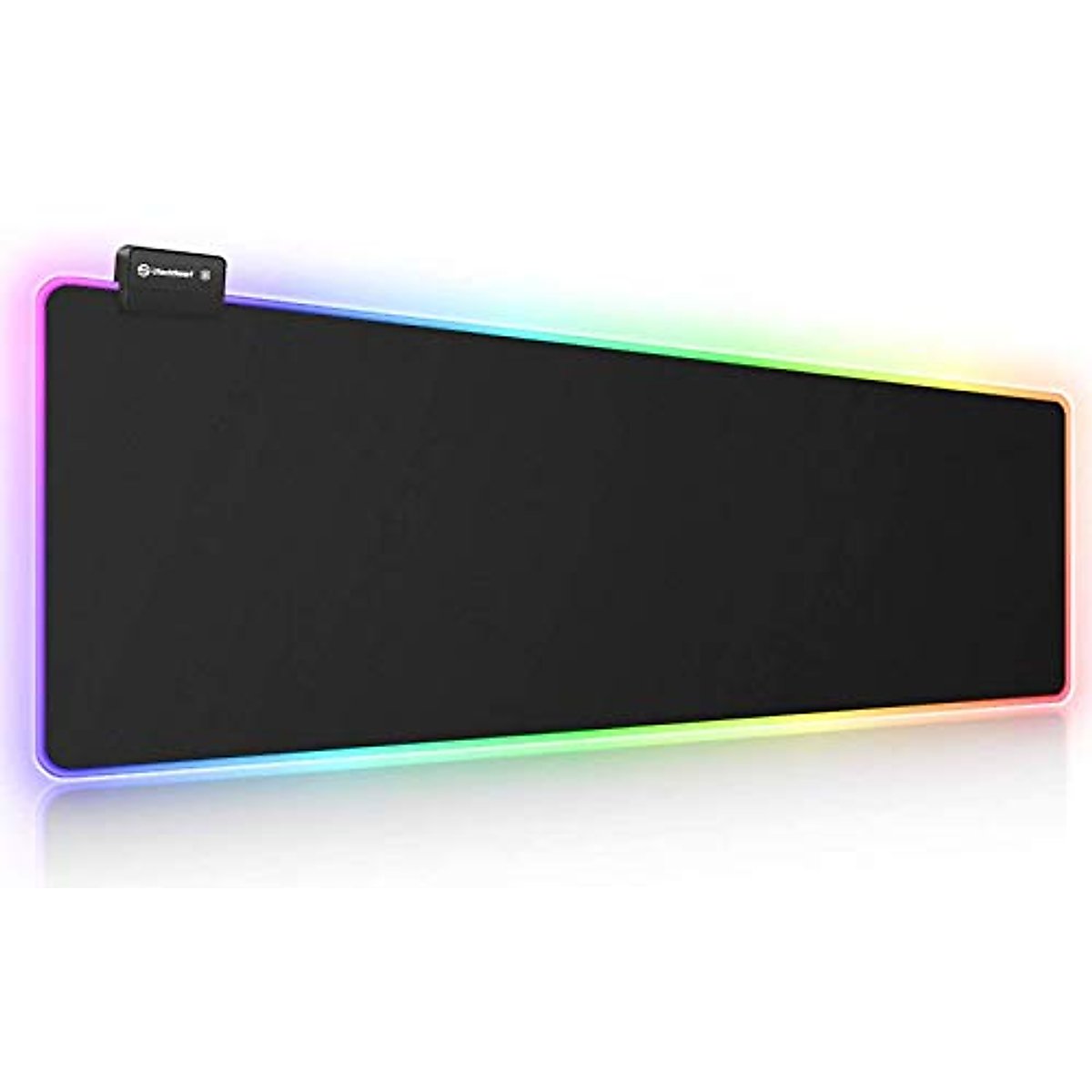RGB Gaming UtechSmart Large Extended Soft Led Mouse Pad with 14 Lighting Modes 2 Brightness Levels, Computer Keyboard Mousepads Mat 800 x 300mm / 31.5×11.8 inches