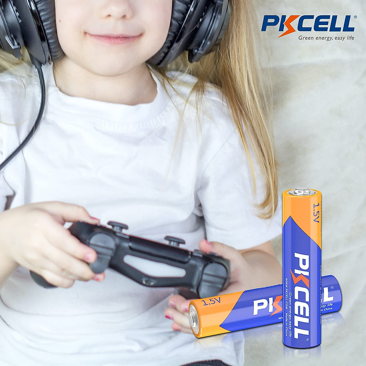 PKCELL AAA LR03 Batteries, 1.5V Triple A Alkaline Battery AAA Batteries 12 Pack for Keyboards Clocks Toys Remote Controls (10-Year Shelf Life)