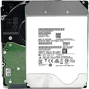 Hitachi WD HGST He10 (HUH721010ALE601) 10TB 7200RPM 128MB Cache SATA 6.0Gb/s 3.5inch Enterprise Hard Drive - 5 Year Warranty (Renewed)