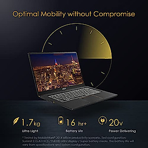 MSI Summit E15 15.6" FHD Touch Ultra Thin and Light Professional Laptop Intel Core i7-1185G7 GTX1650Ti MAX-Q 16GB DDR4 1TB NVMe SSD Win10PRO