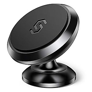 Syncwire Magnetic Car Phone Holder for Dashboard, Cell Phone Car Kits, 360° Adjustable Magnet Cell Phone Mount Compatible with iPhone, Samsung, LG, GPS, Mini Tablet and More