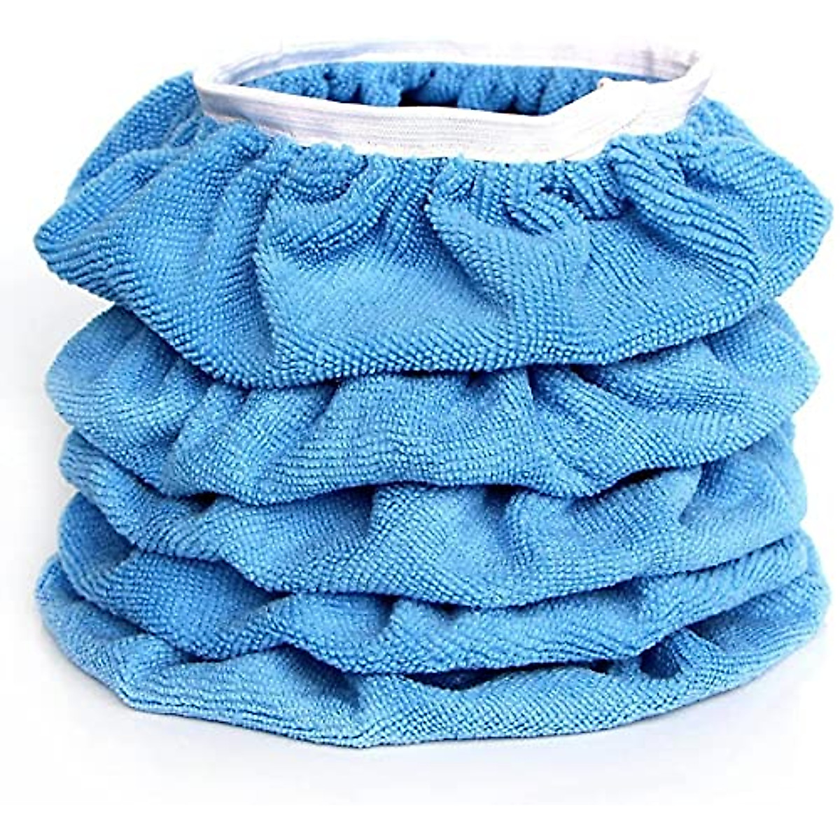 Car Polisher Pad 5 to 6 Inches Buffer Bonnets Waxers Bonnet Set Polishing Pads Bonnet Car Buffer Bonnet Car Wax Cover Kit 5PCS