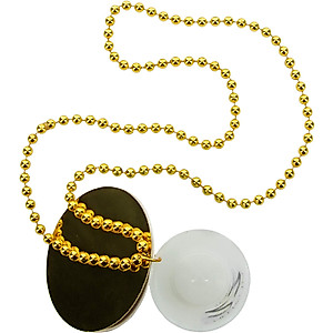 Pavilion - 50th Birthday Novelty Glow In The Dark Shot Glass Beaded Necklace Party Supplies