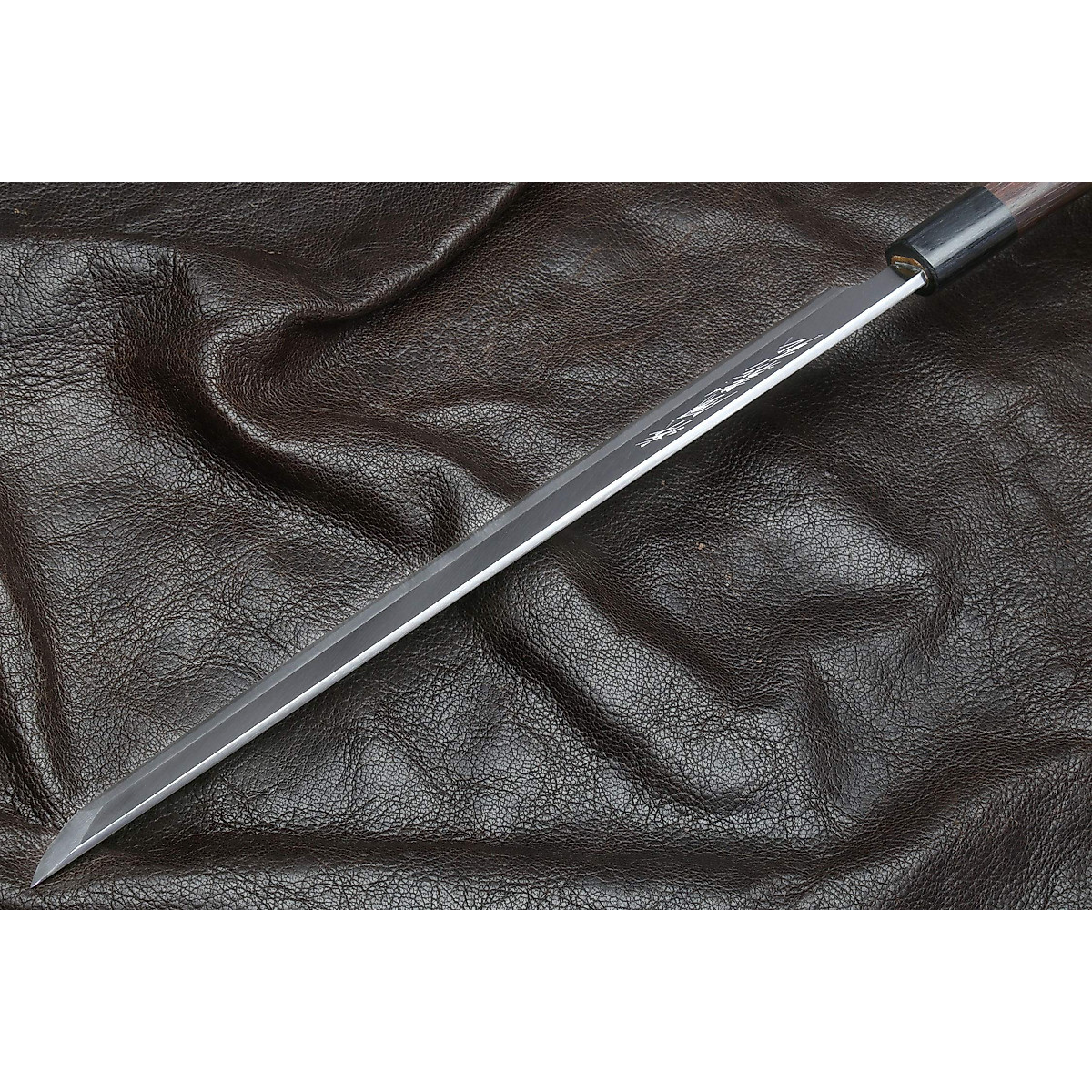 Yoshihiro Hongasumi White Steel Sakimaru Takobiki Sushi Sashimi Japanese Knife (11.8'' (300mm))