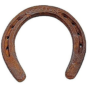 Authentic Used Horseshoe Black - Good Luck Charm - Rustic - Lucky Gift Feng shui Positive Energy