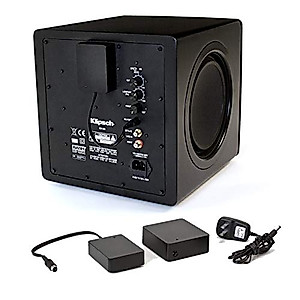 Klipsch SPL-120 12" Subwoofer (Ebony) with WA-2 Wireless Subwoofer Kit