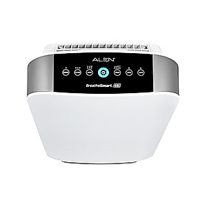 Alen Air Purifier BreatheSmart 45i HEPA with Pure Filter for Large Rooms up to 1600 Sq. Ft. - Perfect for Bedrooms - Captures Allergens, Dust, & Mold