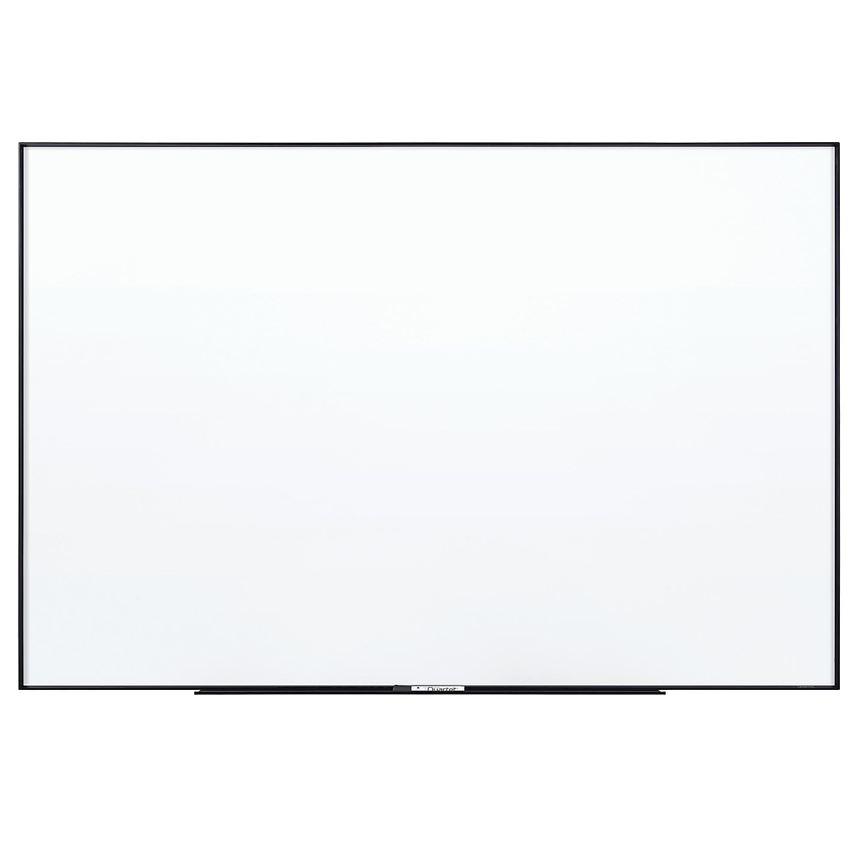 Quartet Whiteboard/Dry Erase Board, Magnetic, 6'x4', Fusion Nano-Clean, Black Aluminum Frame (NA7248FB)