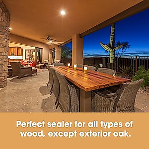 Furniture Clinic Boiled Linseed Oil for Wood Furniture & More Restore a Finish for Furniture, Table Tops, Stone & Metal Wood Care for Interior Oak, Pine, Teak & More Glossy 17oz/ 500ml Refined Oil