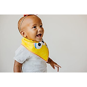 Copper Pearl Baby Bandana Drool Bibs for Drooling and Teething 4 Pack Gift Set Abby and Pals, Soft Set of Cloth Bandana Bibs for Any Baby Girl or Boy, Cute Registry Ideas for Baby Shower Gifts