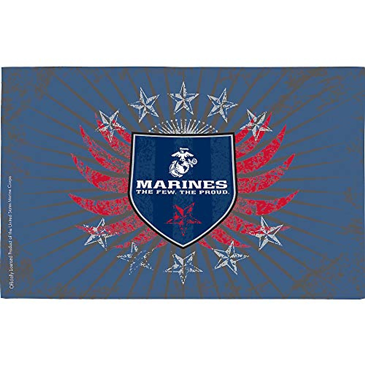 Tervis Marines Made in USA Double Walled Insulated Tumbler Travel Cup Keeps Drinks Cold & Hot, 16oz, The Few The Proud