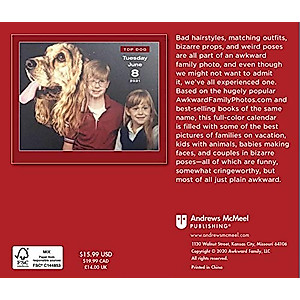 Awkward Family Photos 2021 Day-to-Day Calendar