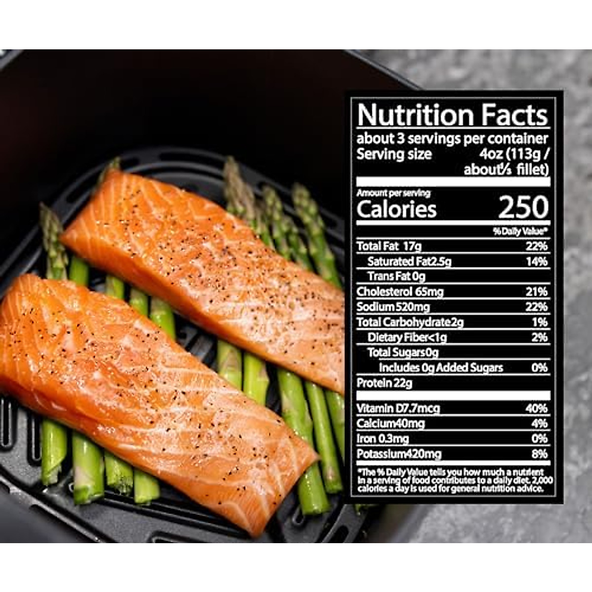 MOWI Atlantic Salmon 12oz, 2 Portions, Fresh Never Frozen
