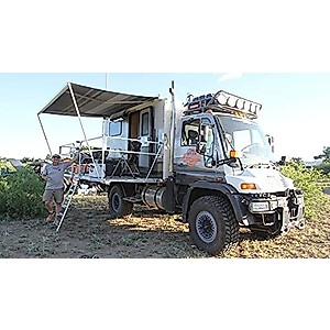 eLEDing 1100 Lumens Black PIR Motion Activated Solar Power Outdoor LED 5-in-1 Flood Light for Parking Area Garage Yard Backyard Garden Deck Path Camping