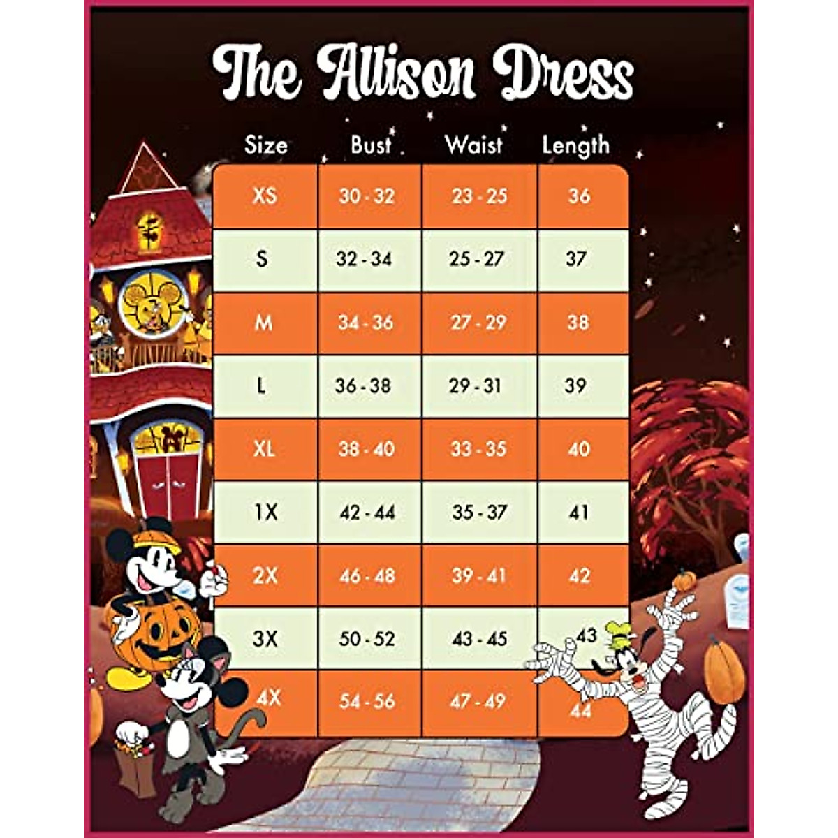 Loungefly Stitch Shoppe Disney Haunted House Allison Dress (S)