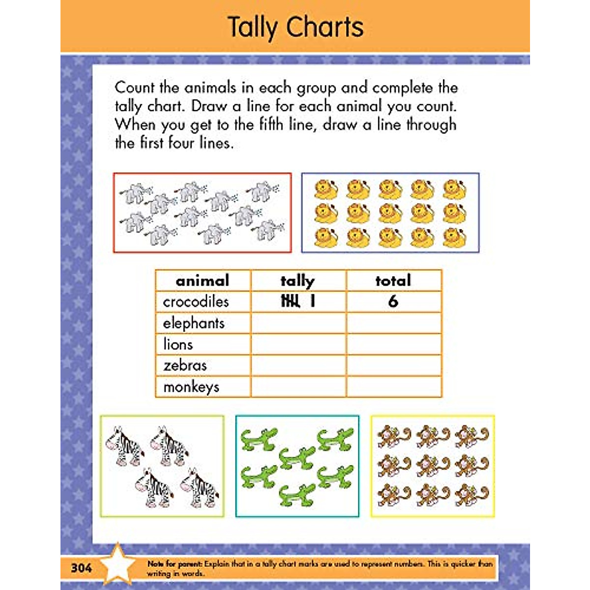 First Grade Big Workbook Ages 6 - 7: 220+ Activities, Phonics, Spelling, Reading, Language Arts, Math, Space, Measurement and Time (Gold Stars Series)
