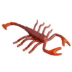 PINOWU Insect Bug Toy Figures for Kids Boys Girls (24pcs), 2-4” Fake Bugs - Spiders, Cockroaches, Scorpions, Crickets, Lady Bugs, Mantis and Worms for Education and Christmas Party Favors