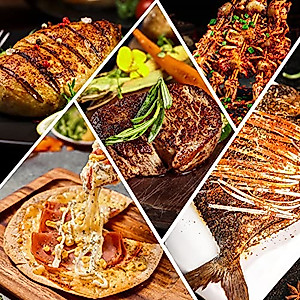 IRONWALLS Commercial Griddle Electric 22”, 3000W Electric Flat Top Grill, Stainless Steel Countertop Electric Griddle Nonstick with 122~572℉Adjustable Temperature Control for Restaurant Kitchen