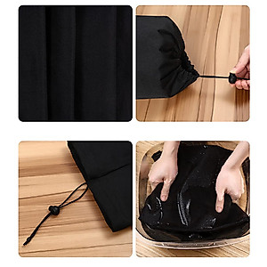 Primst 4PCS Carpet Waterproof Storage Bag, Oxford Cloth Drawstring Rug Bags, Fits 78" Wide Rugs, Ideal for Moving, Storing and Transporting Carpets (10" x 85")