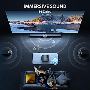 Mini Projector, ELEPHAS Portable Projector for iPhone, 7000L with Synchronize Smartphone Screen, Movie Projector with 1080P HD/200 Screen Support, Compatible with Android/iOS/TV Stick/HDMI/USB/SD