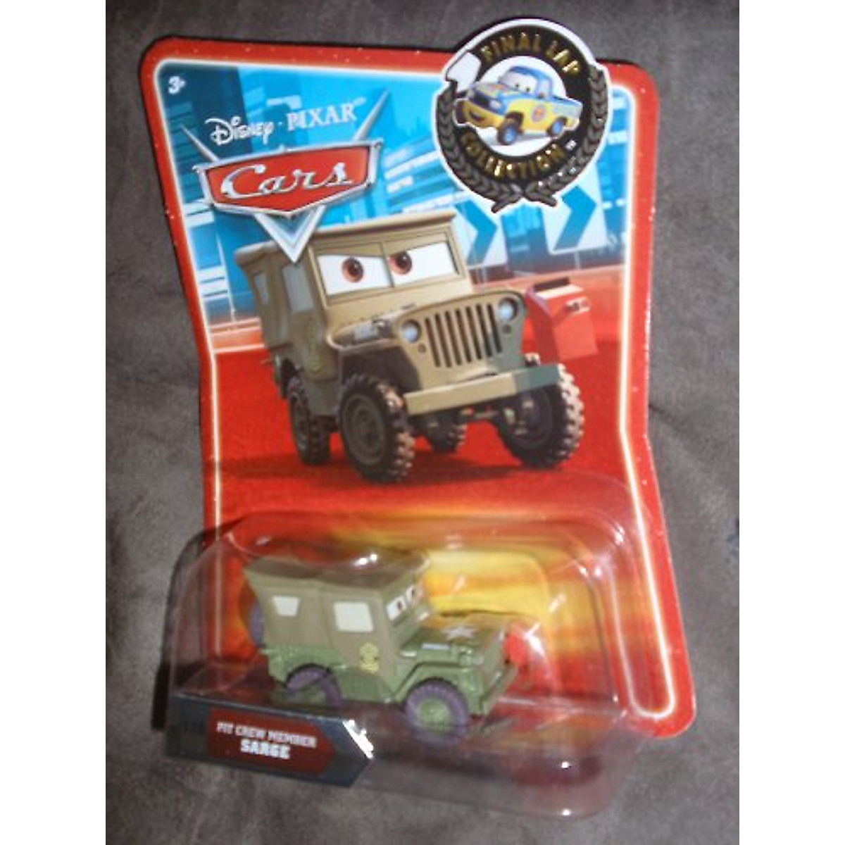 Disney / Pixar CARS Exclusive 155 Die Cast Car Final Lap Series Pit Crew Member Sarge