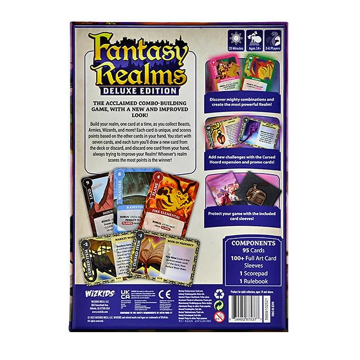 WizKids Fantasy Realms: Deluxe Edition