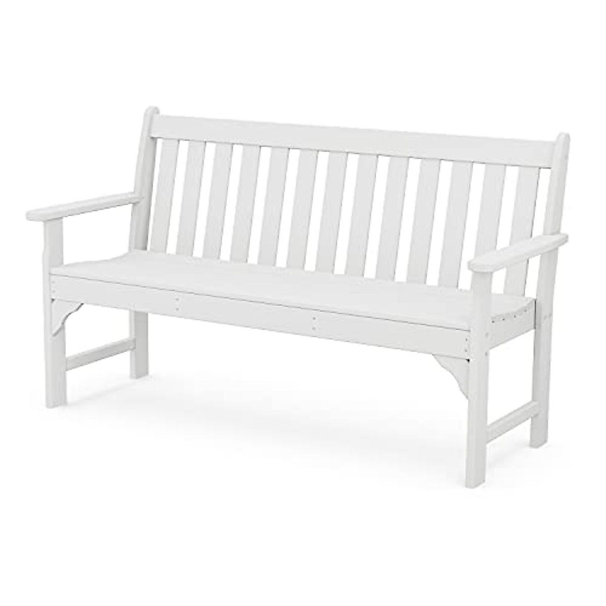 POLYWOOD GNB60WH Vineyard 60" Bench, White