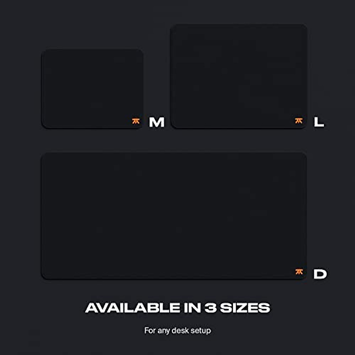 Fnatic | Focus 3 | Large Size | Soft Cloth Performance Gaming Mouse Mat | Control Surface | 19.17" x 14.65" x 0.16"