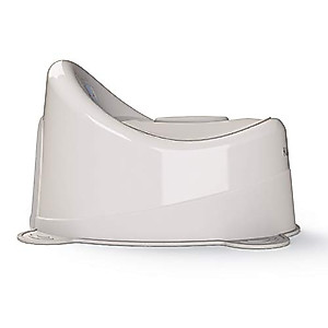 KID WICK Snail Potty Training Seat with Steady, Anti-Slip Design and Closeable Lid, Comfortable and Supportive Trainer for Boys and Girls,Improved Stability for Small Toddlers,BPA Free,Grey - KU040402