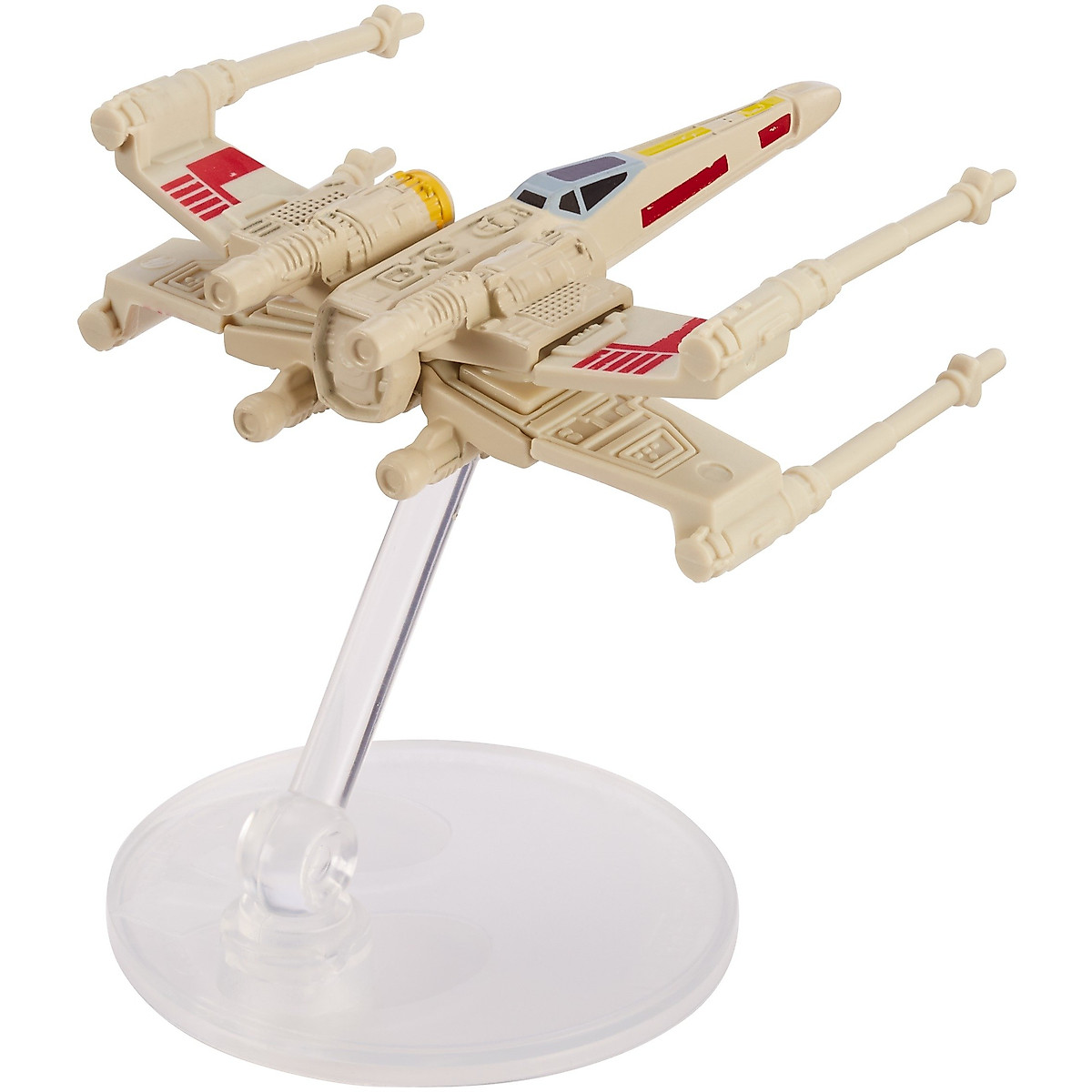 Hot Wheels Star Wars Starships 40th Anniversary X-Wing 5 Vehicle, Red