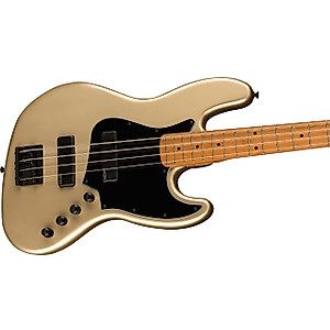 Squier Contemporary Jazz Bass, Shoreline Gold, Roasted Maple Fingerboard